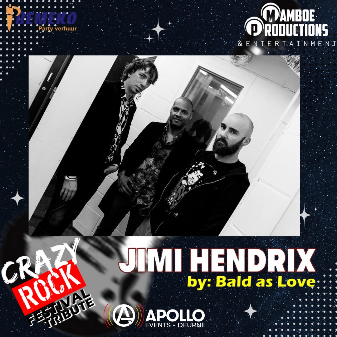 Jimi Hendrix | Bald as Love - CrazyRockFestival